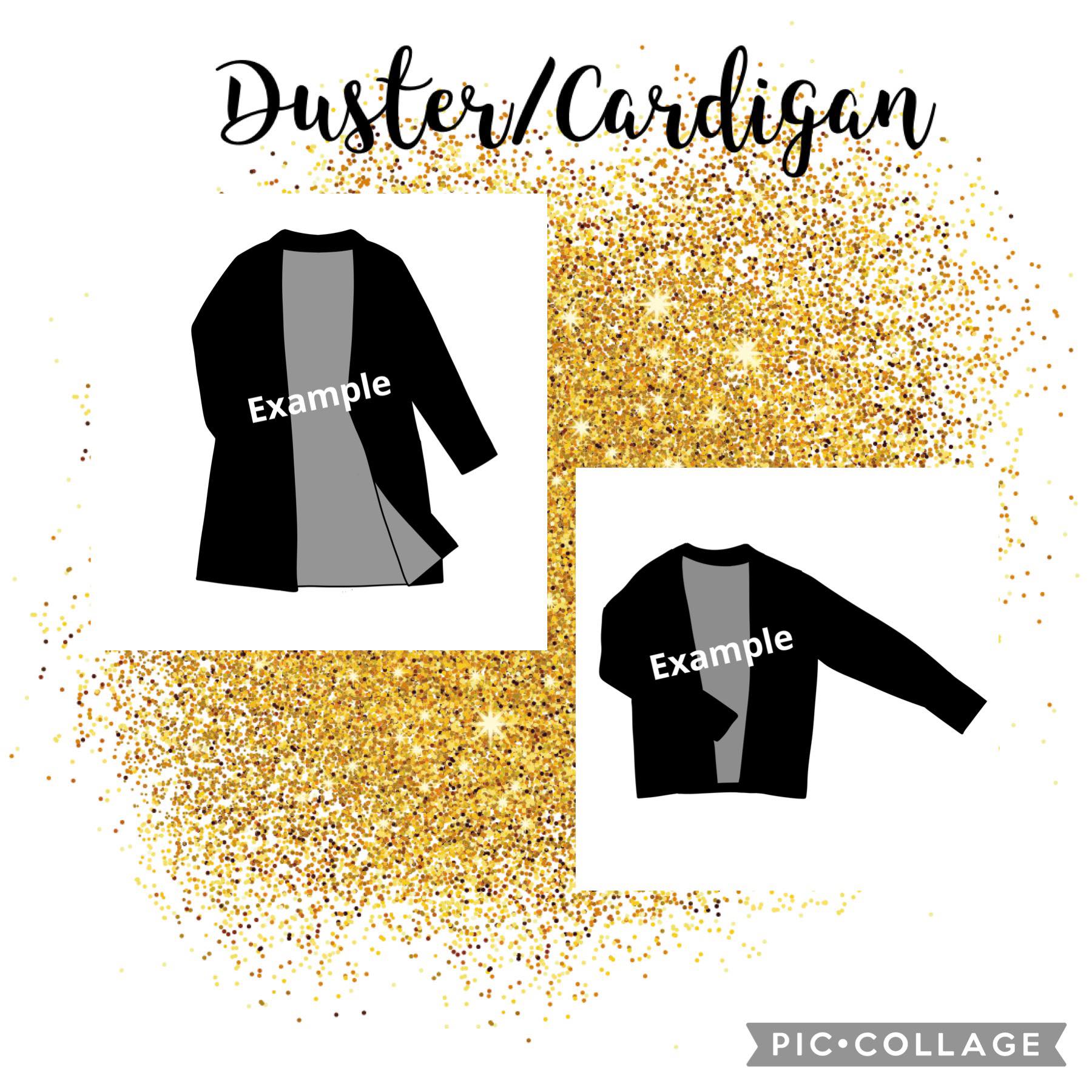 Mystery Cardigan / Duster Template – Addibug&Co.